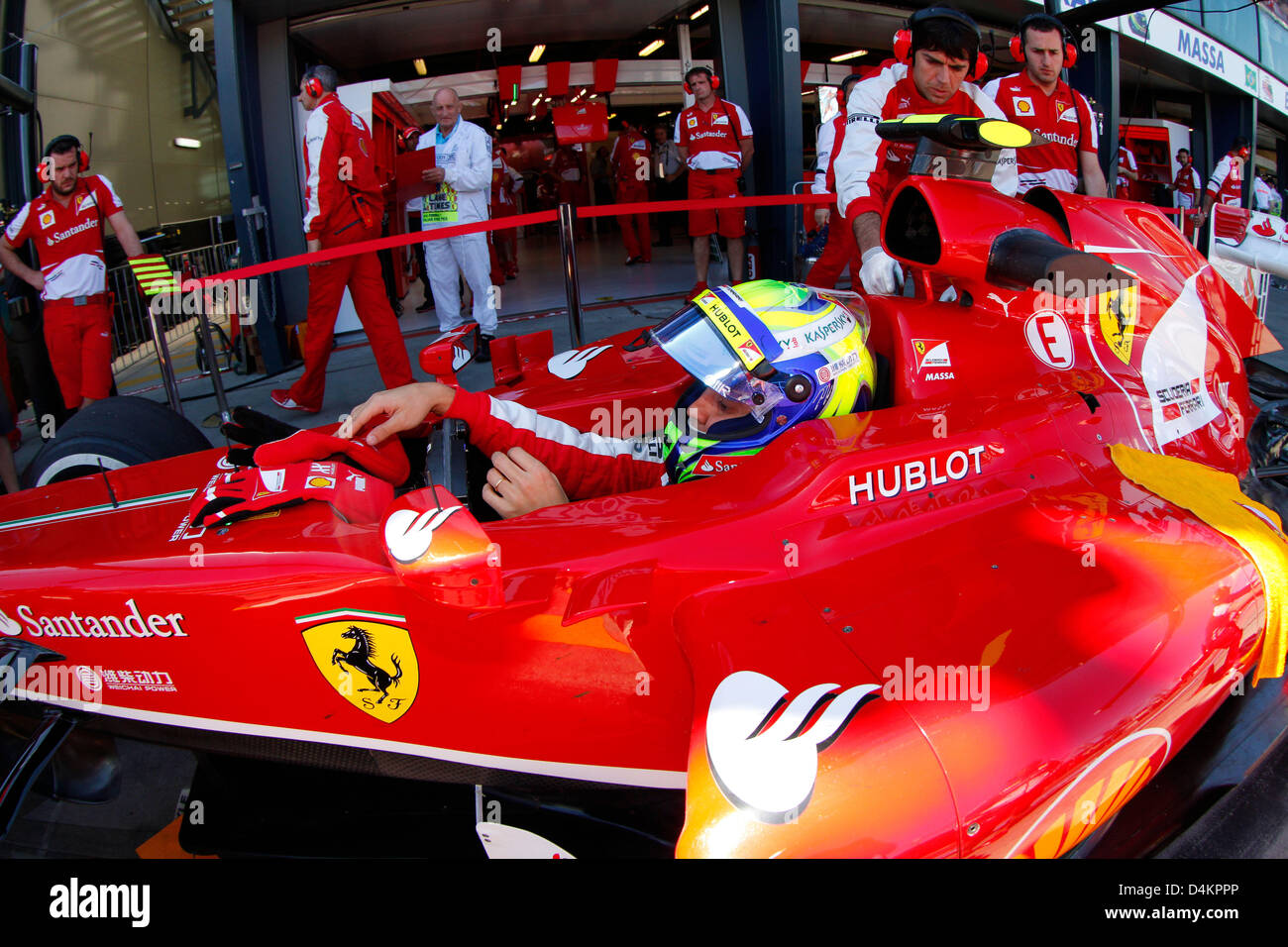 2002 F1 Ferrari Cockpit