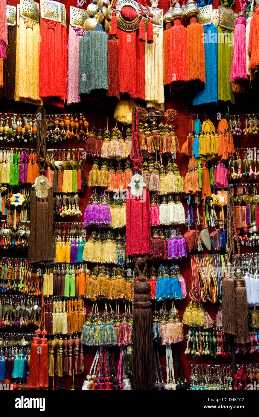 Morocco, Marrakech, Tassel Stock Photo - Alamy