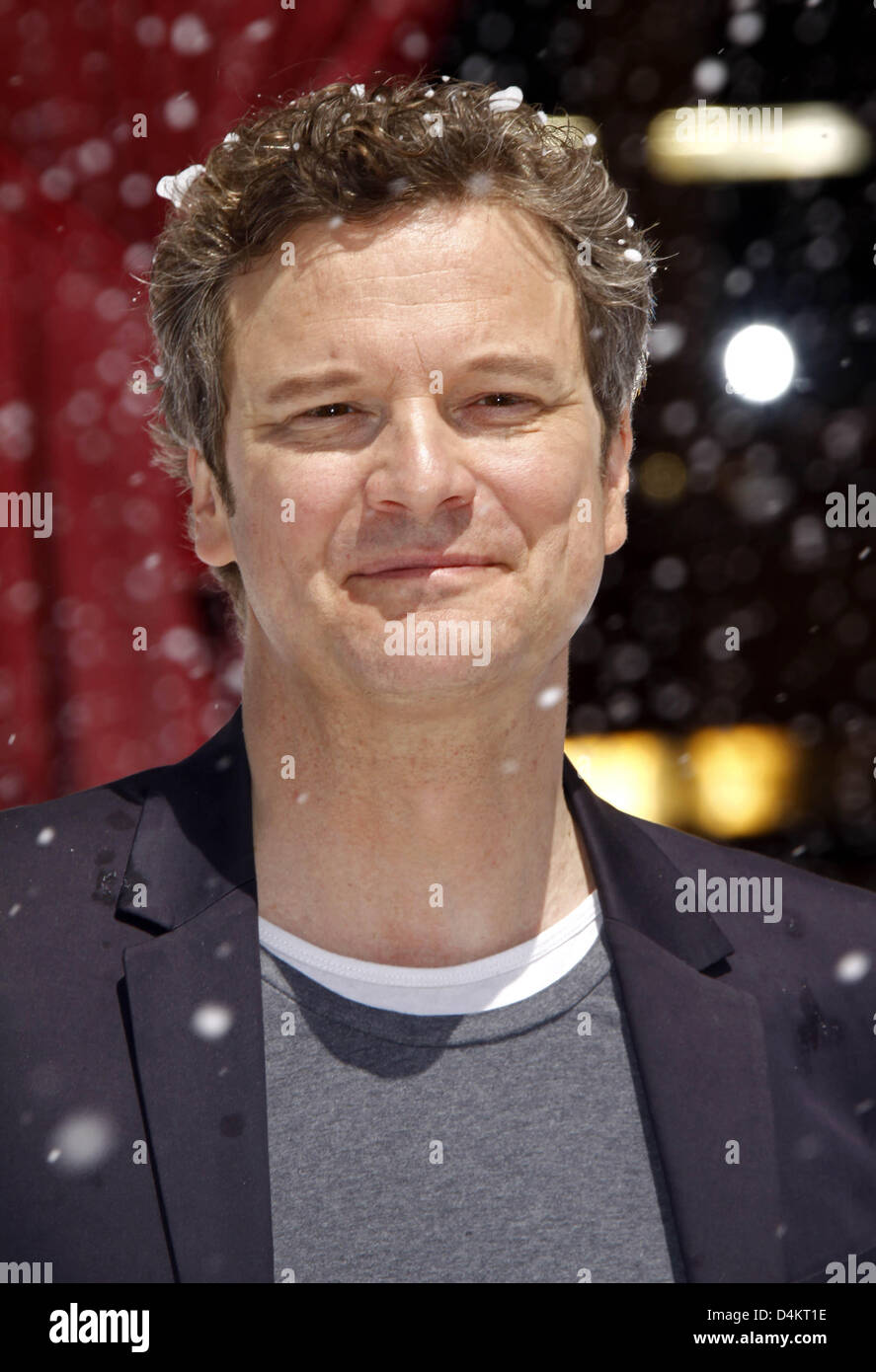 US actor Colin Firth poses to promote Disney's upcoming release ?A ...