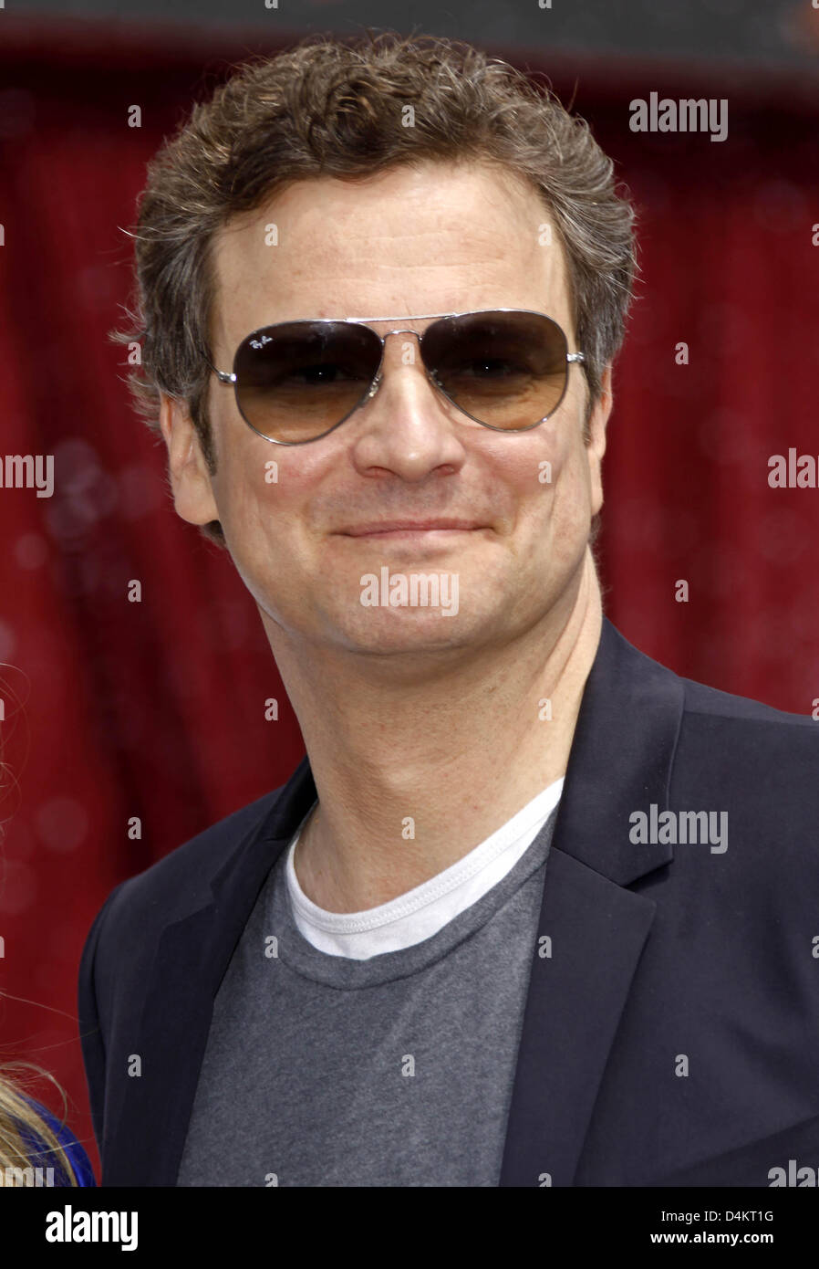 US actor Colin Firth poses to promote Disney's upcoming release ?A ...