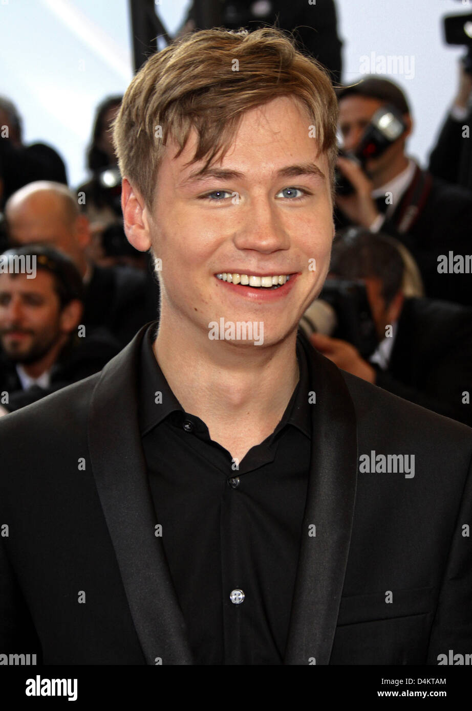 German actor David Kross arrives at the premiere of the film ?Broken ...
