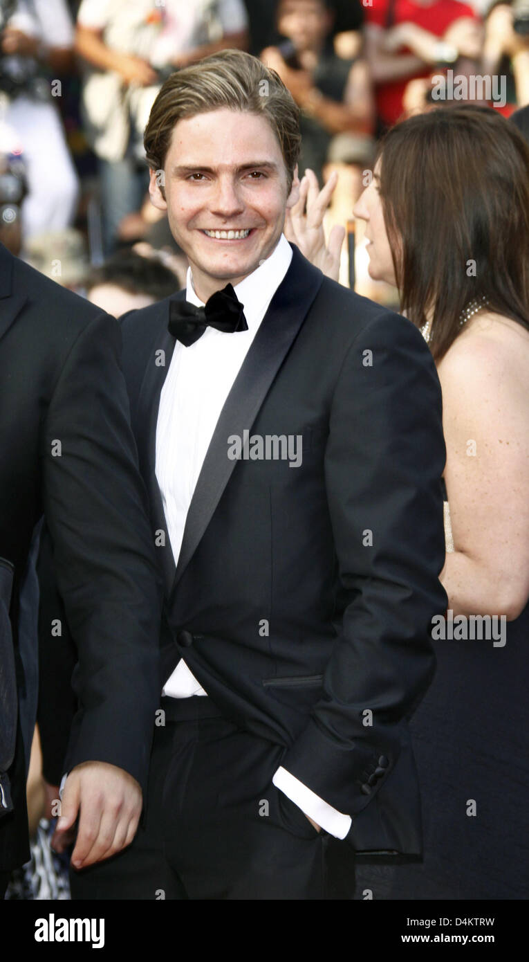 German actor Daniel Bruehl arrives for the world premiere of the film ...