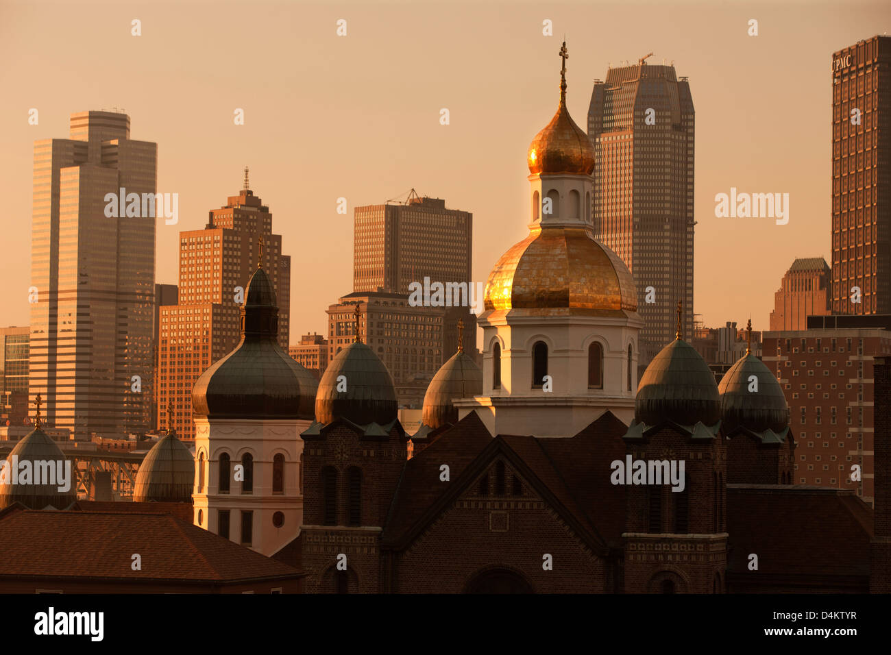 DOMES SAINT JOHN THE BAPTIST UKRANIAN CHURCH SOUTH SIDE PITTSBURGH ...