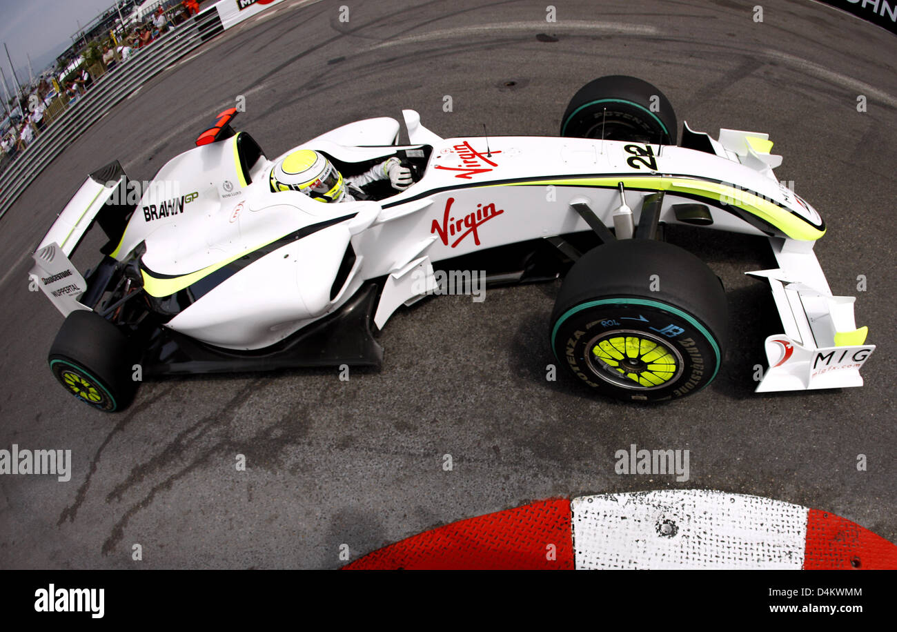 Jenson button 2009 monaco hi-res stock photography and images - Alamy