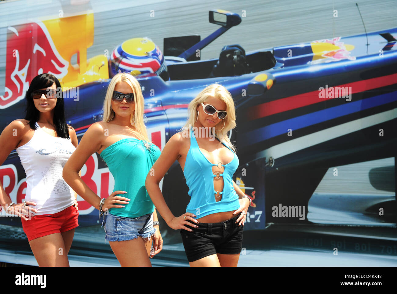 Grid Girls Pose During The F1 Grand Prix In Monte Carlo Monaco 24 May 2009 Photo Frank May