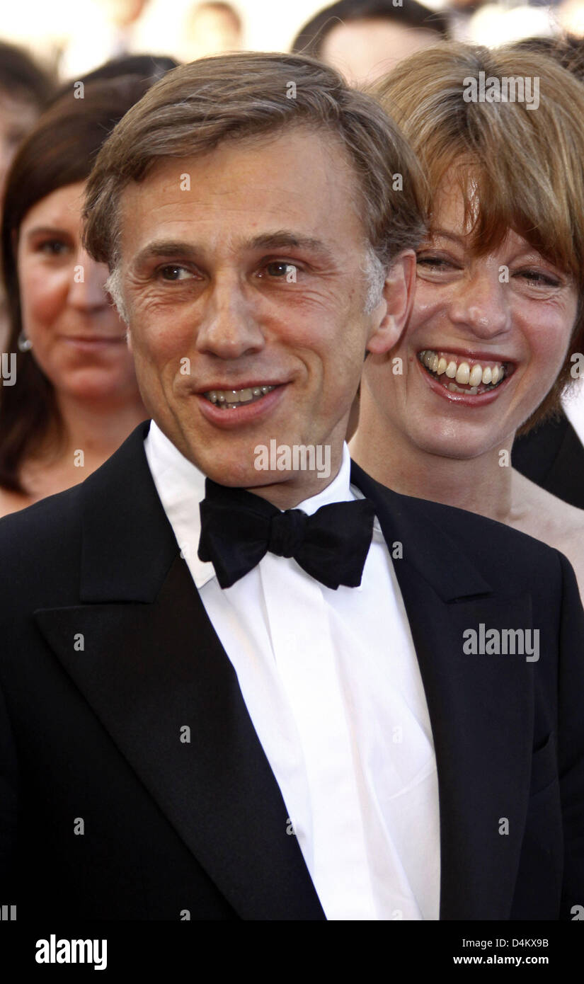 Austrian Christoph Waltz and partner Judith Holste arrive for the ...