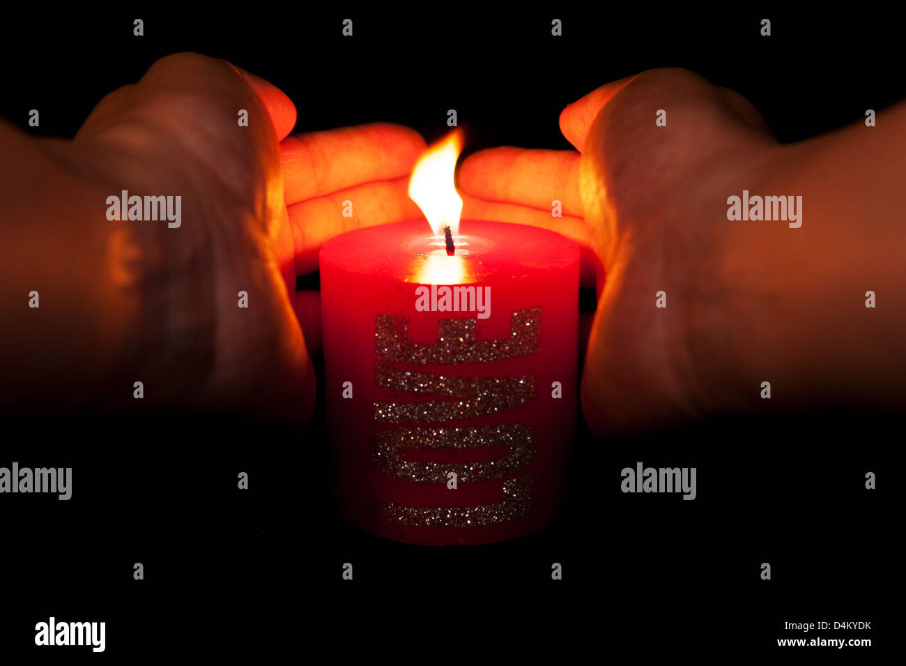 Flame from candle hi-res stock photography and images - Alamy