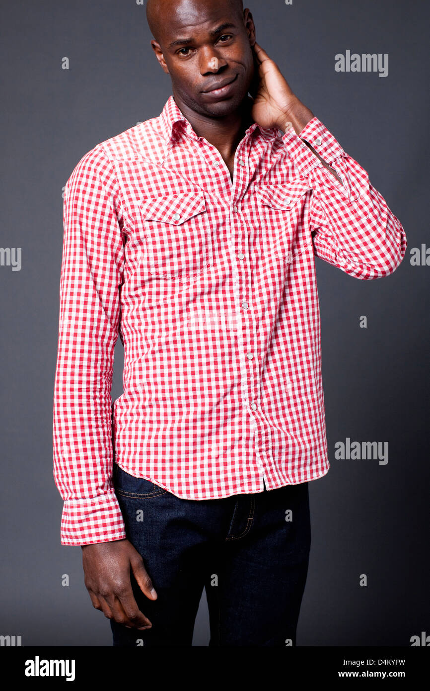 Plaid shirt cut out hi-res stock photography and images - Alamy