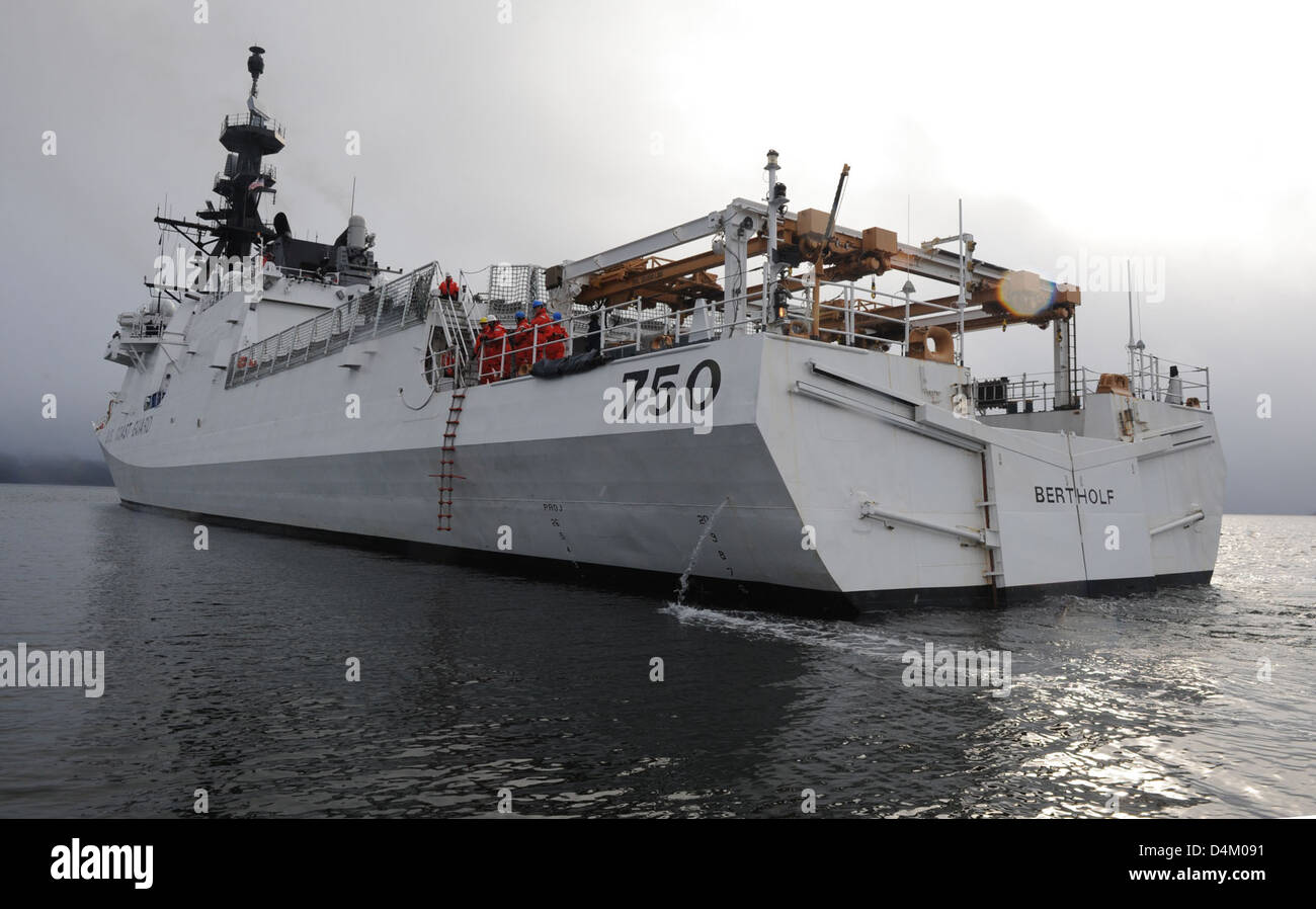 The U.S. Coast Guard Cutter Bertholf visited Alaska for the first time ...
