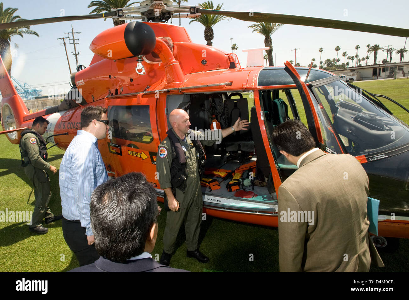 The U.S. Coast Guard participated in a congressional outreach program ...