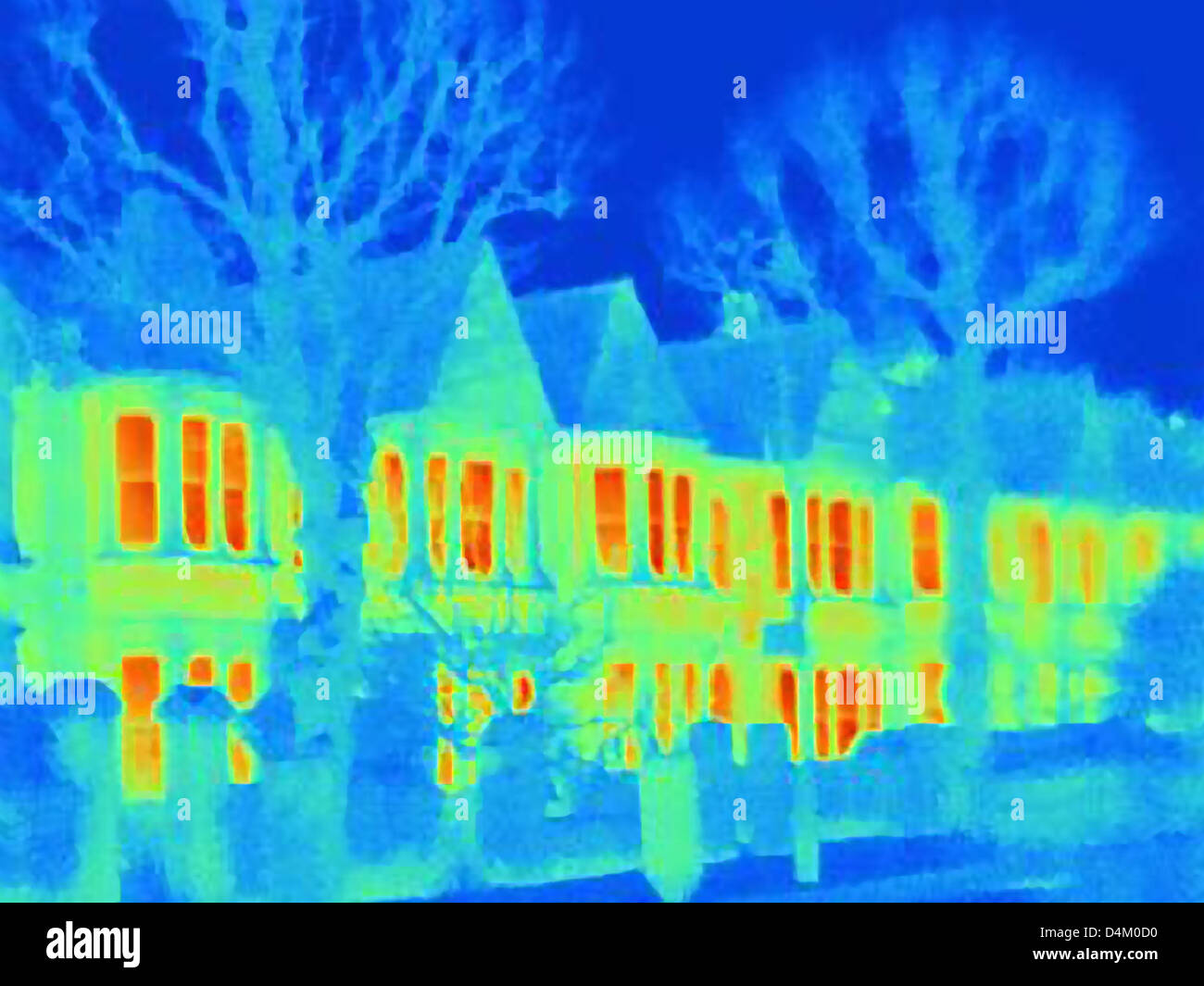 Thermal image of house hi-res stock photography and images - Alamy