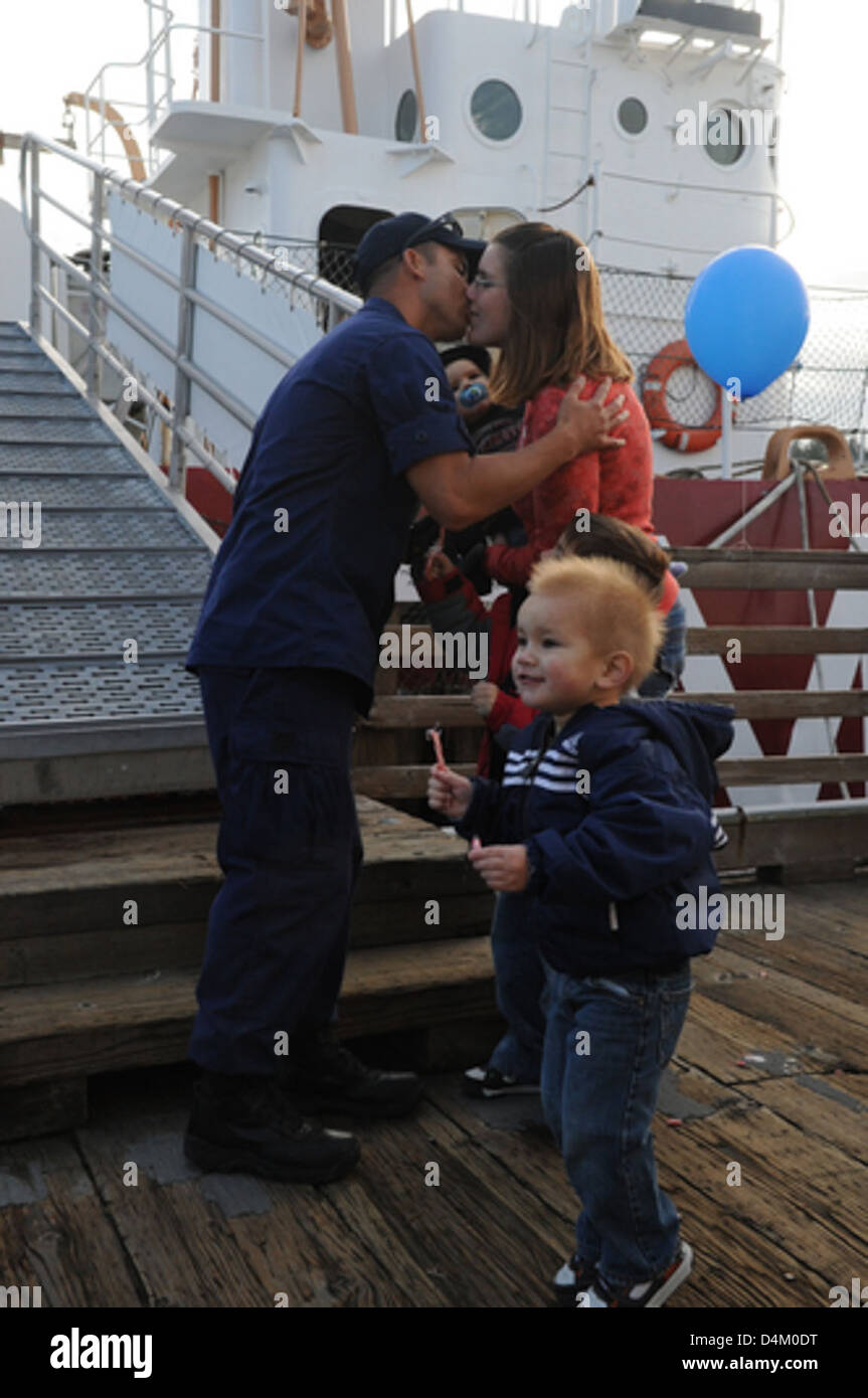 Coast guard maritime enforcement specialist hi-res stock photography ...