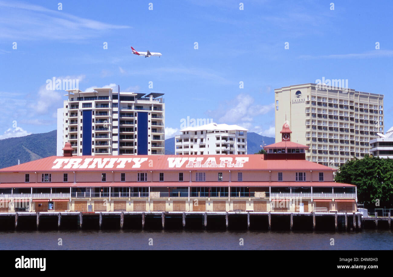 trinity wharf australia queensland Stock Photo - Alamy