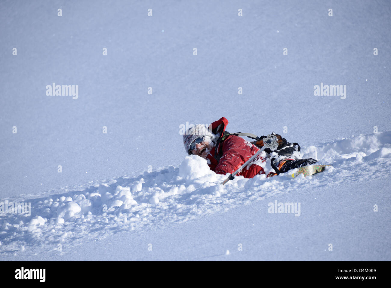 Faceplant In The Snow