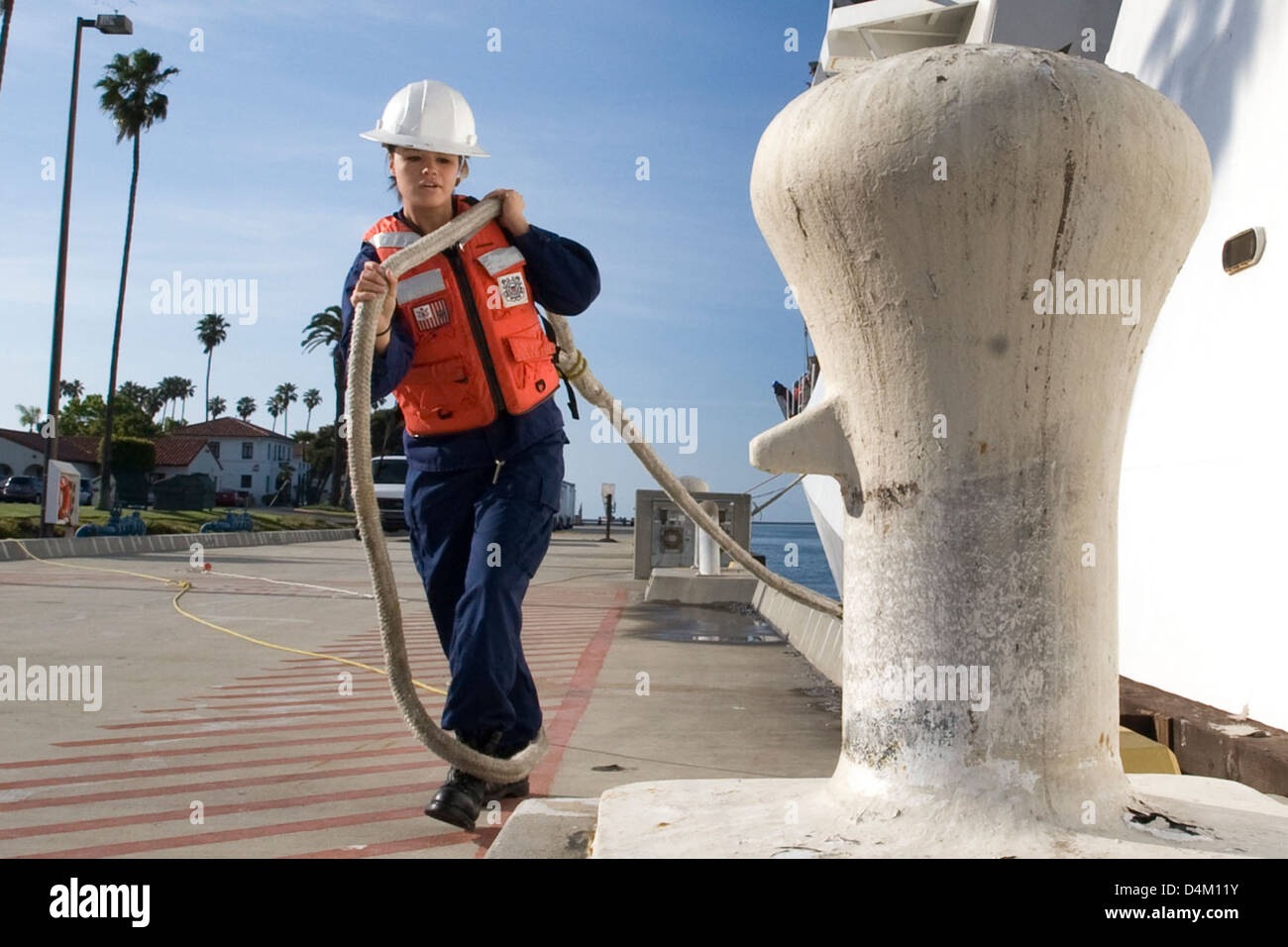 The U.S. Coast Guard Cutter (CGC) Waesche is a national security cutter ...