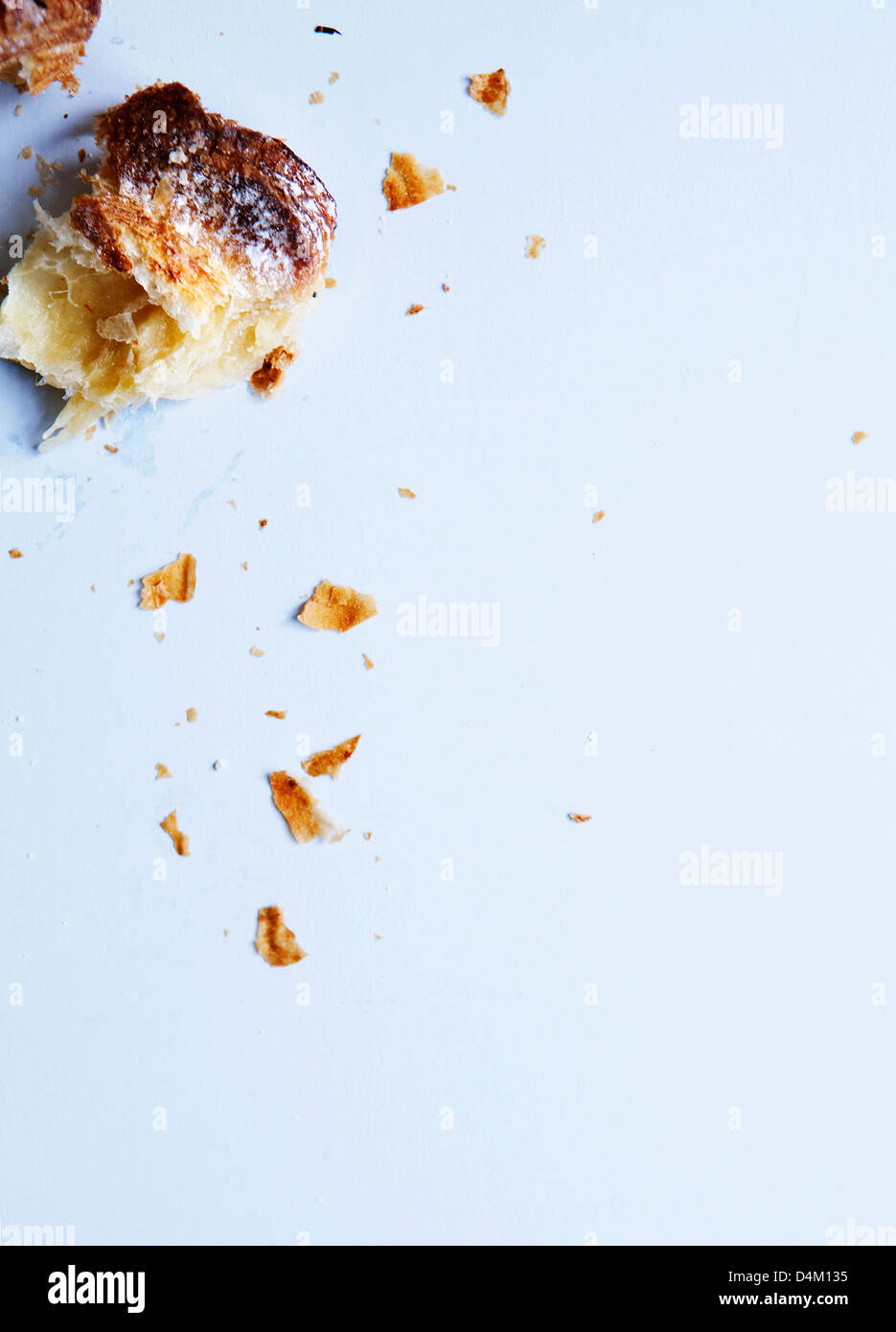 Crumbled croissant hi-res stock photography and images - Alamy