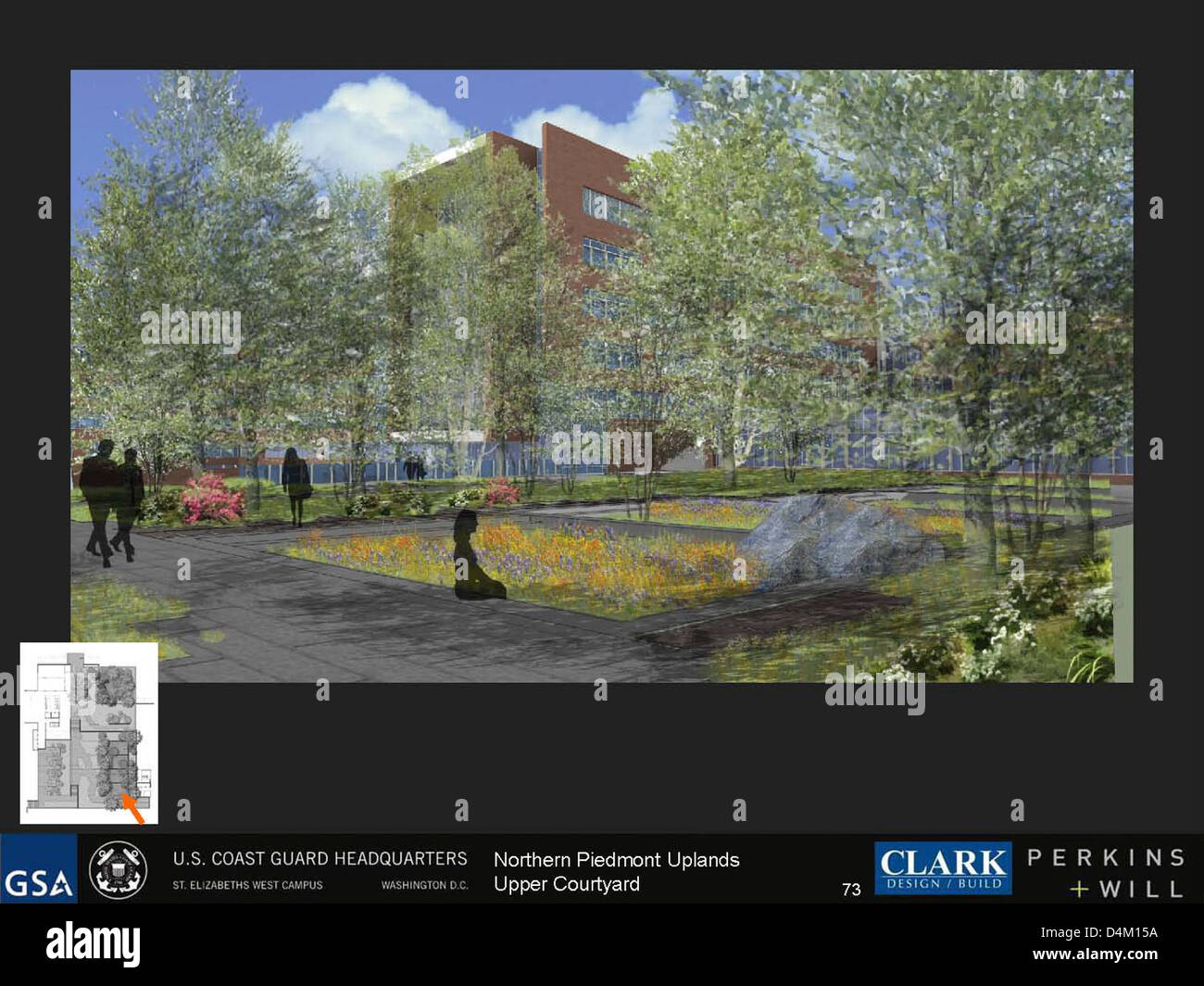 This rendering depicts the exterior design of the first phase of the ...