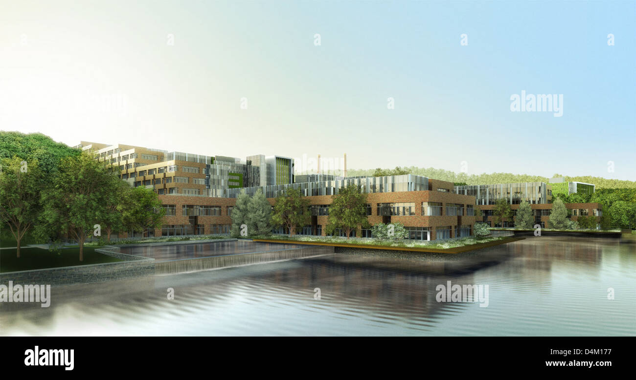 Rendering of the exterior phase I design of the U.S. Coast Guard ...
