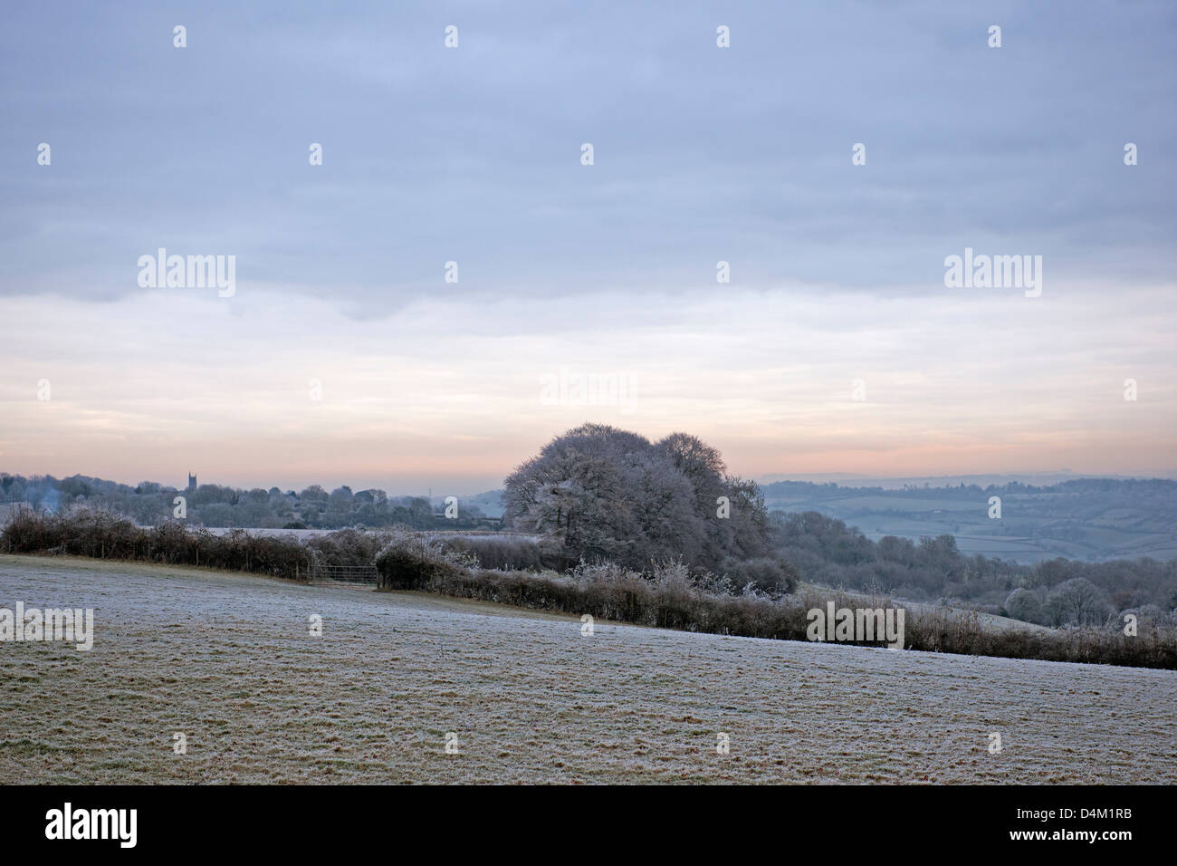 Winter barren field hi-res stock photography and images - Alamy