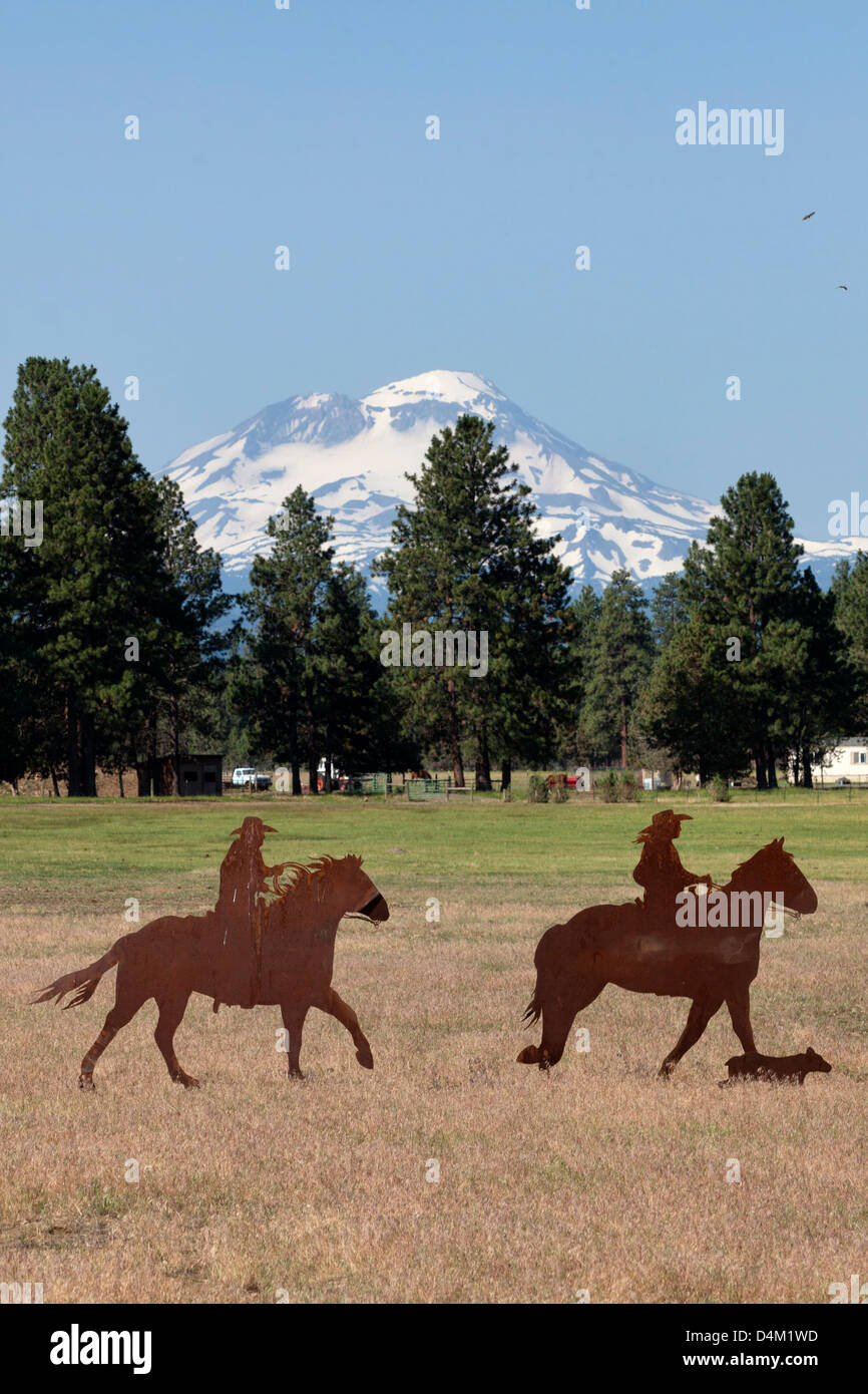 Dog cowboy horse ride hi-res stock photography and images - Alamy