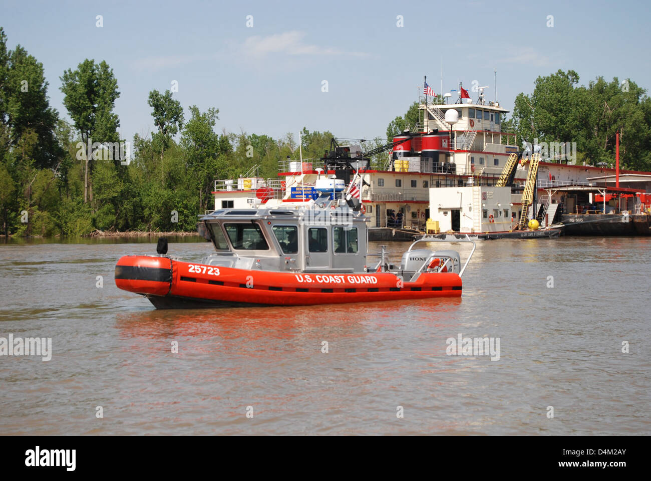Coast Guard Maintains Safety Zone on Mississippi River for Demolition ...