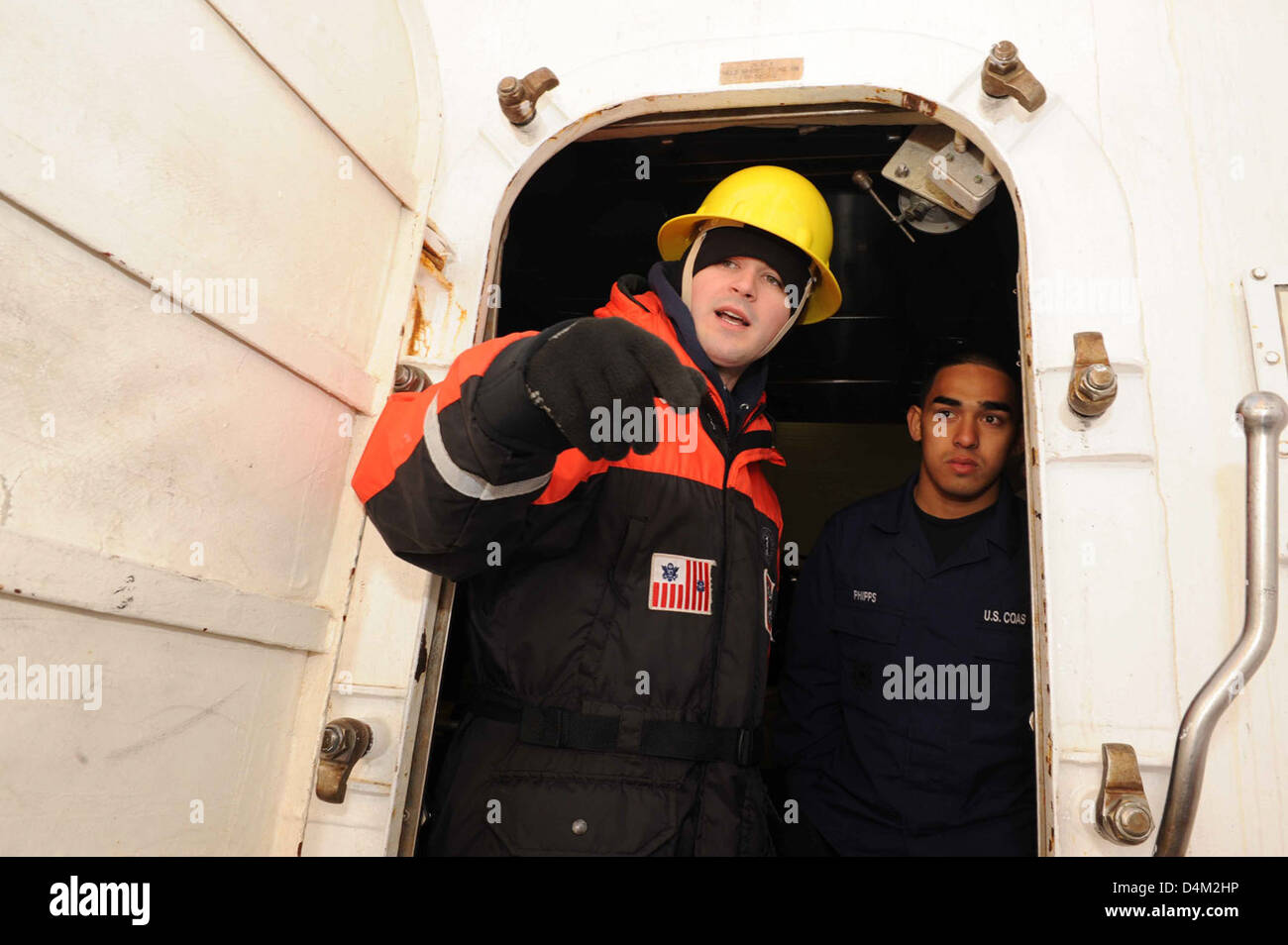 The U.S. Coast Guard Cutter Bertholf is underway on a patrol mission in ...