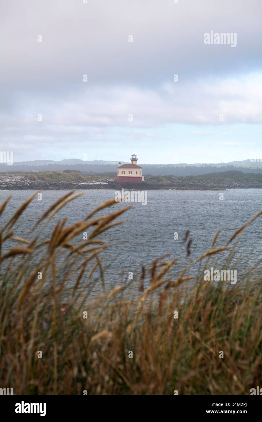 Bandon Lighthouse on the Oregon Coast, USA Stock Photo - Alamy
