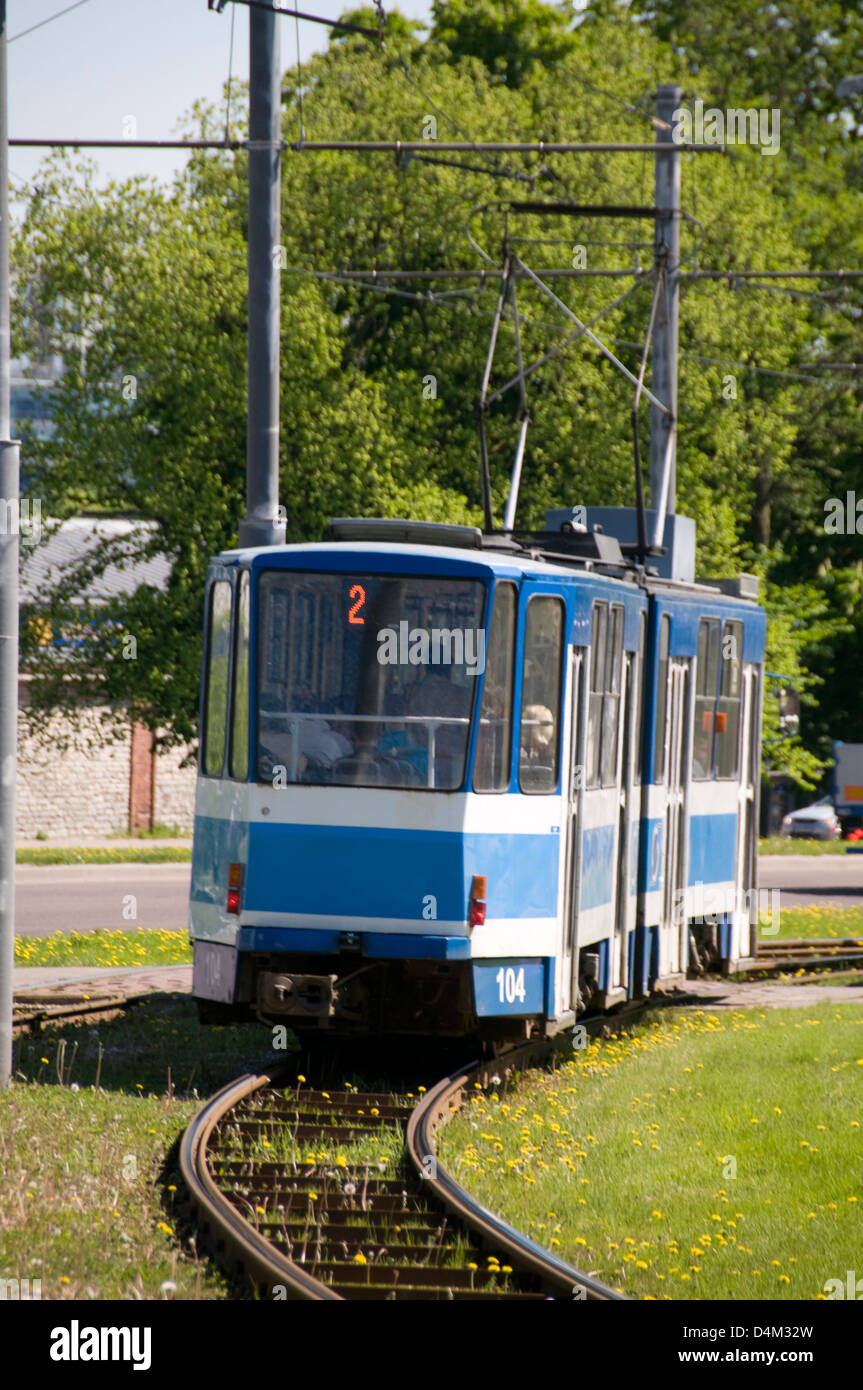 Tallinn tram passenger hi-res stock photography and images - Alamy