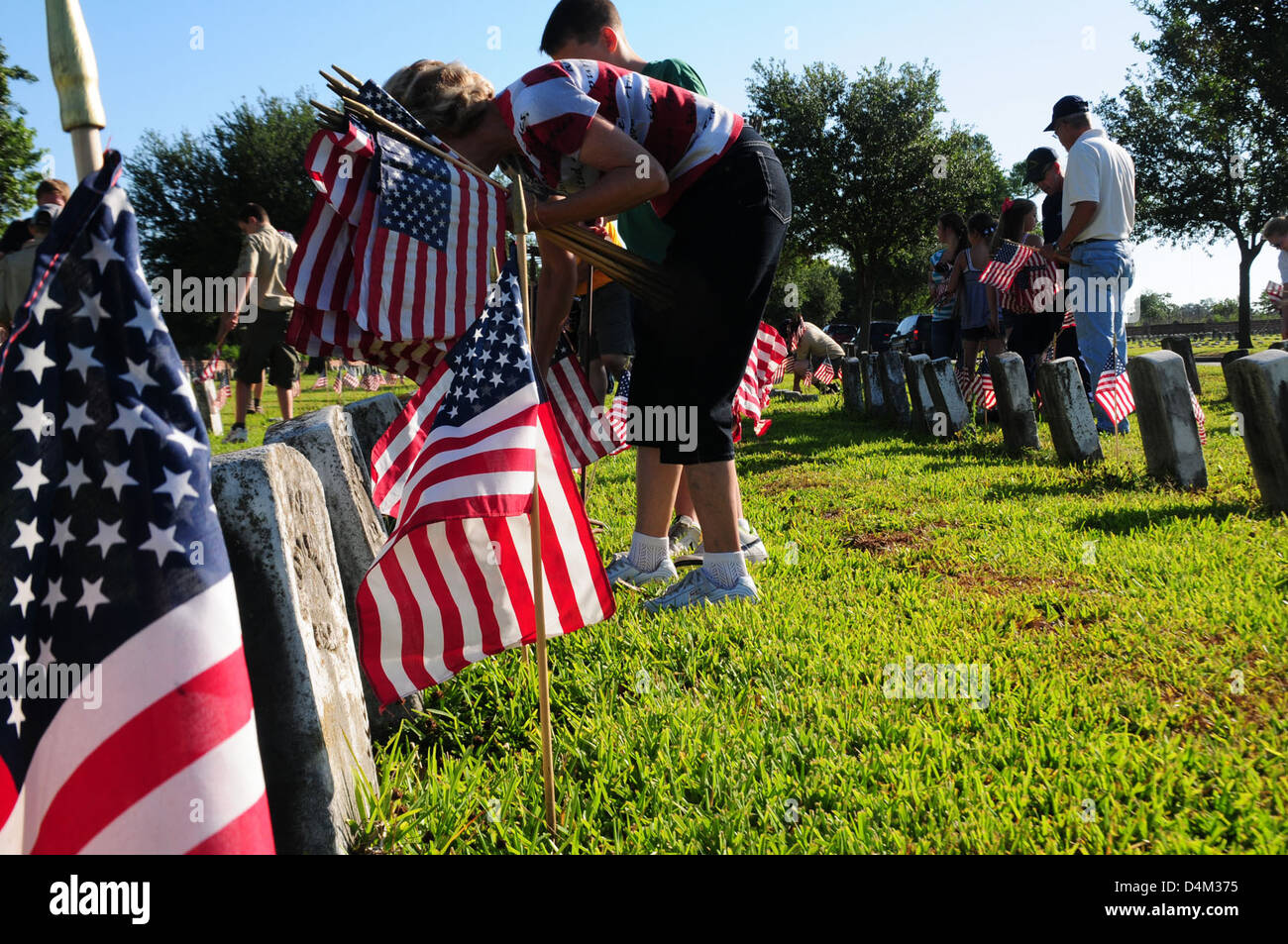 Flag placement hi-res stock photography and images - Alamy
