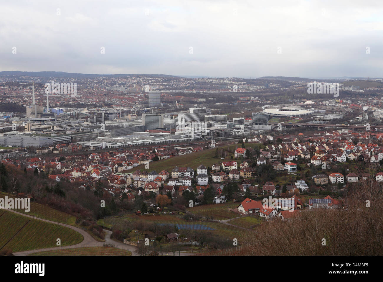 The city of Stuttgart in Germany Stock Photo - Alamy