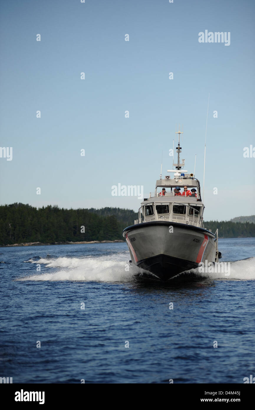 The Coast Guard Station Ketchikan operates a 47-foot Motor Life Boat ...