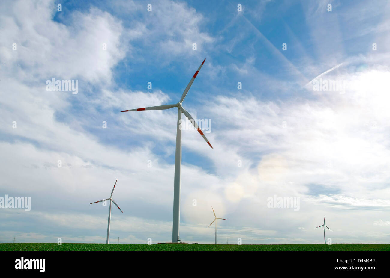 Wind turbine at landscape hi-res stock photography and images - Alamy