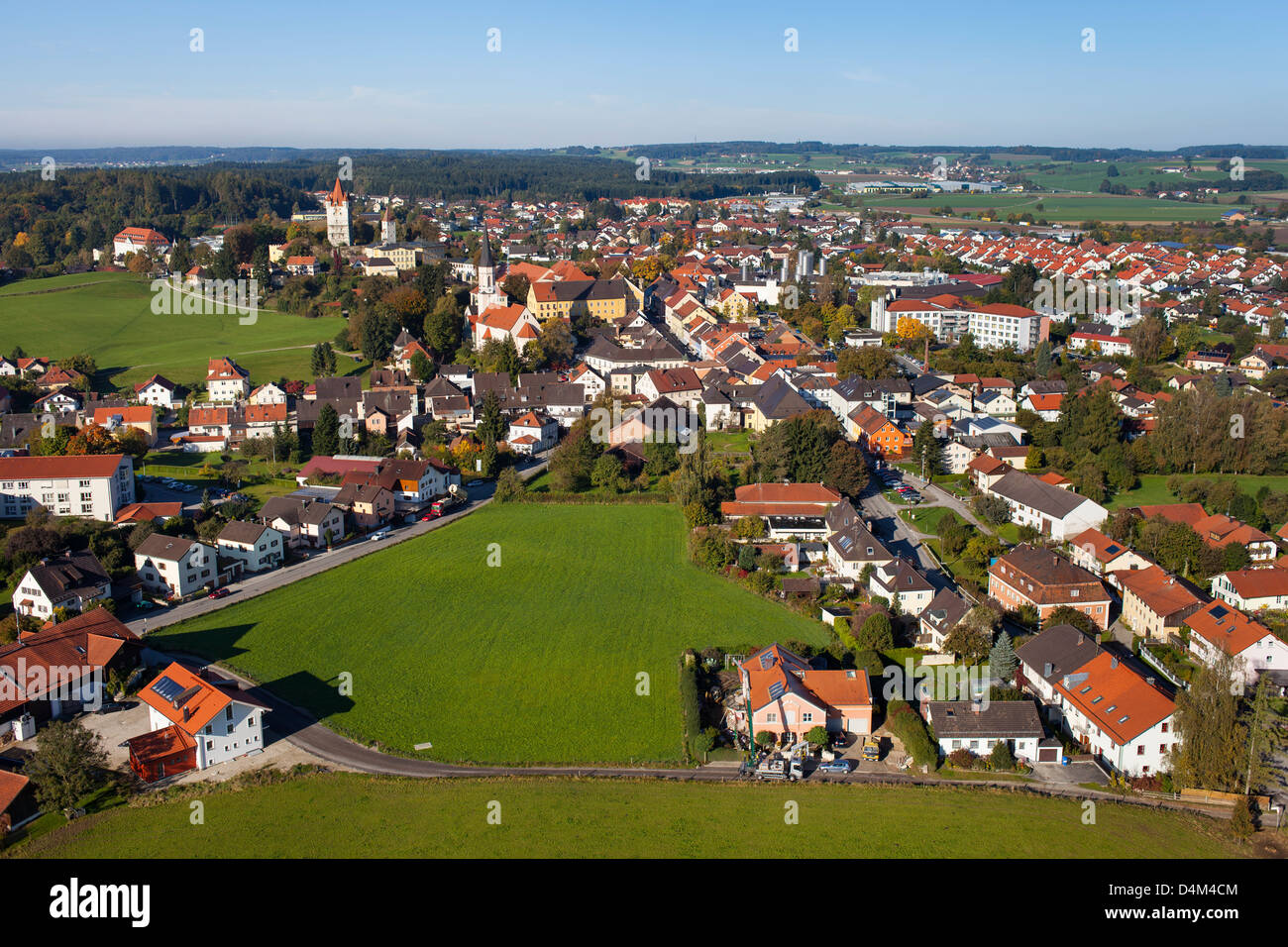 Village rooftop hi-res stock photography and images - Alamy