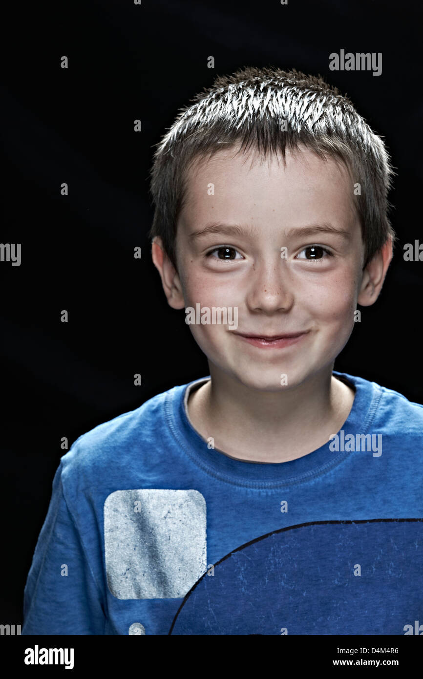 Smirking child hi-res stock photography and images - Alamy