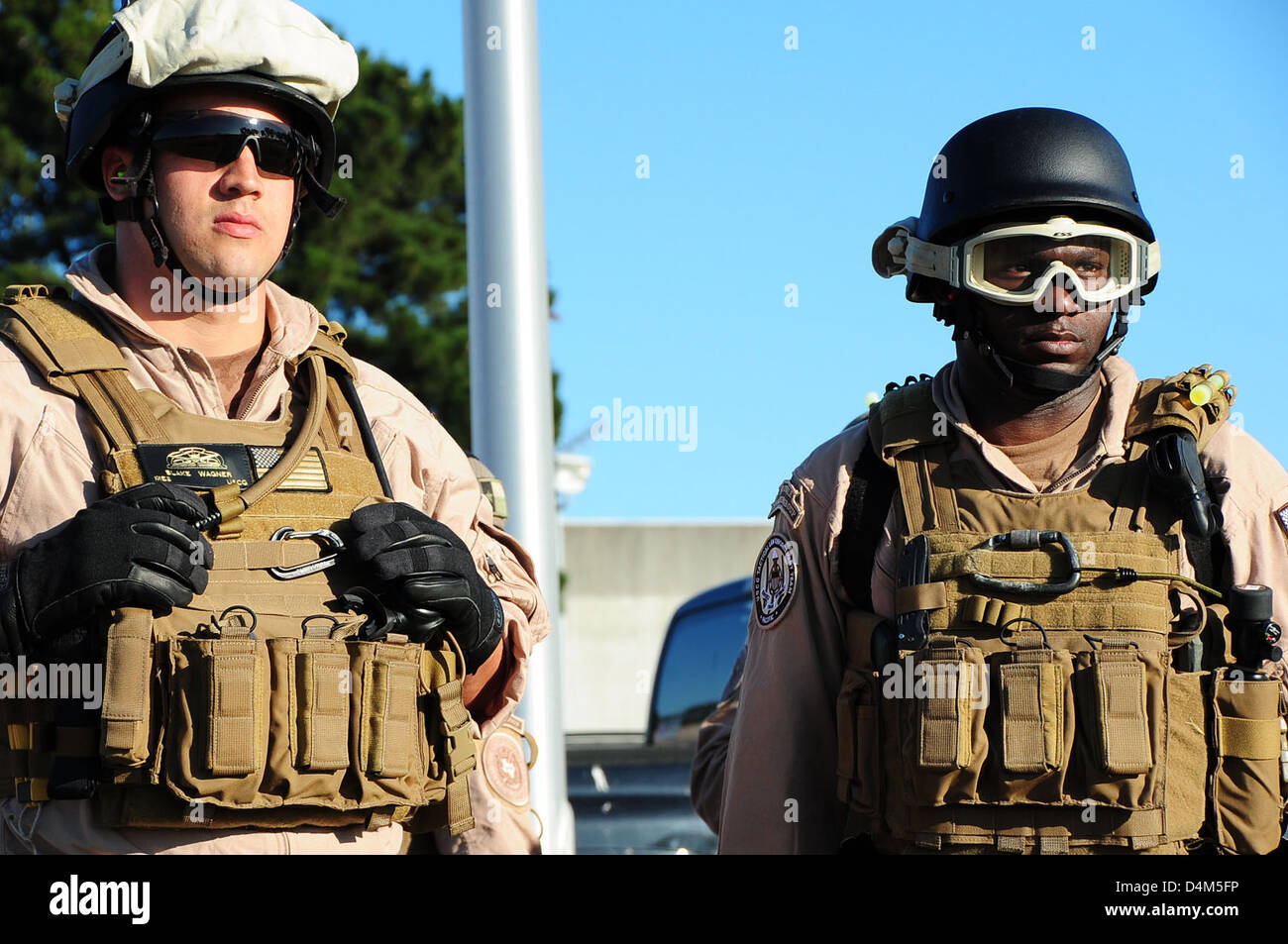 The Maritime Safety and Security Team (MSST) 91104 conducted training ...