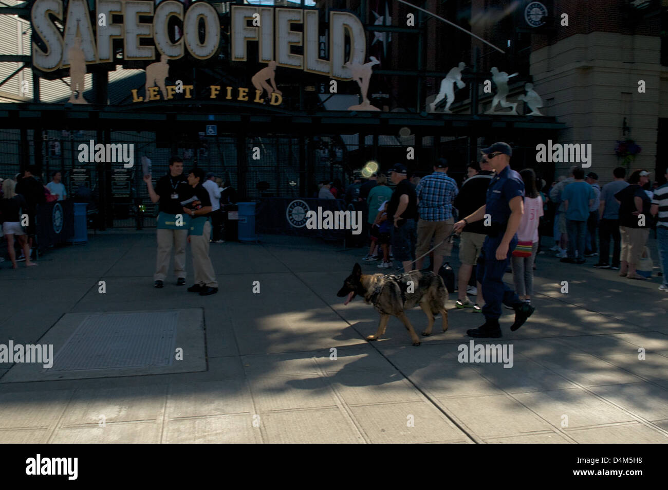 The Maritime Safety and Security Team (MSST) Seattle employs K9 units ...