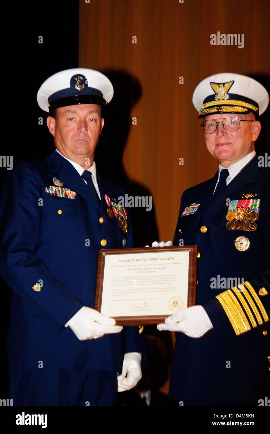 Master chief petty officer of the coast guard hi-res stock photography ...