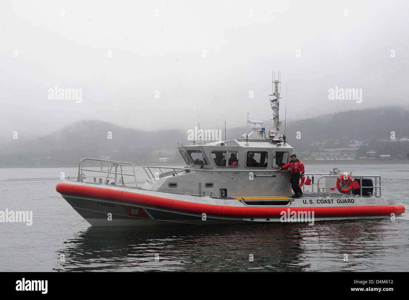 Station Juneau operates a 45-foot Response Boat-Medium (RB-M) to ...
