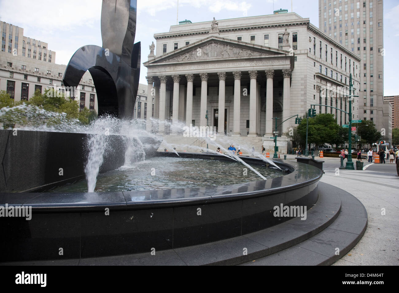 The Thurgood Marshall United States Courthouse at 40 Centre Street on ...