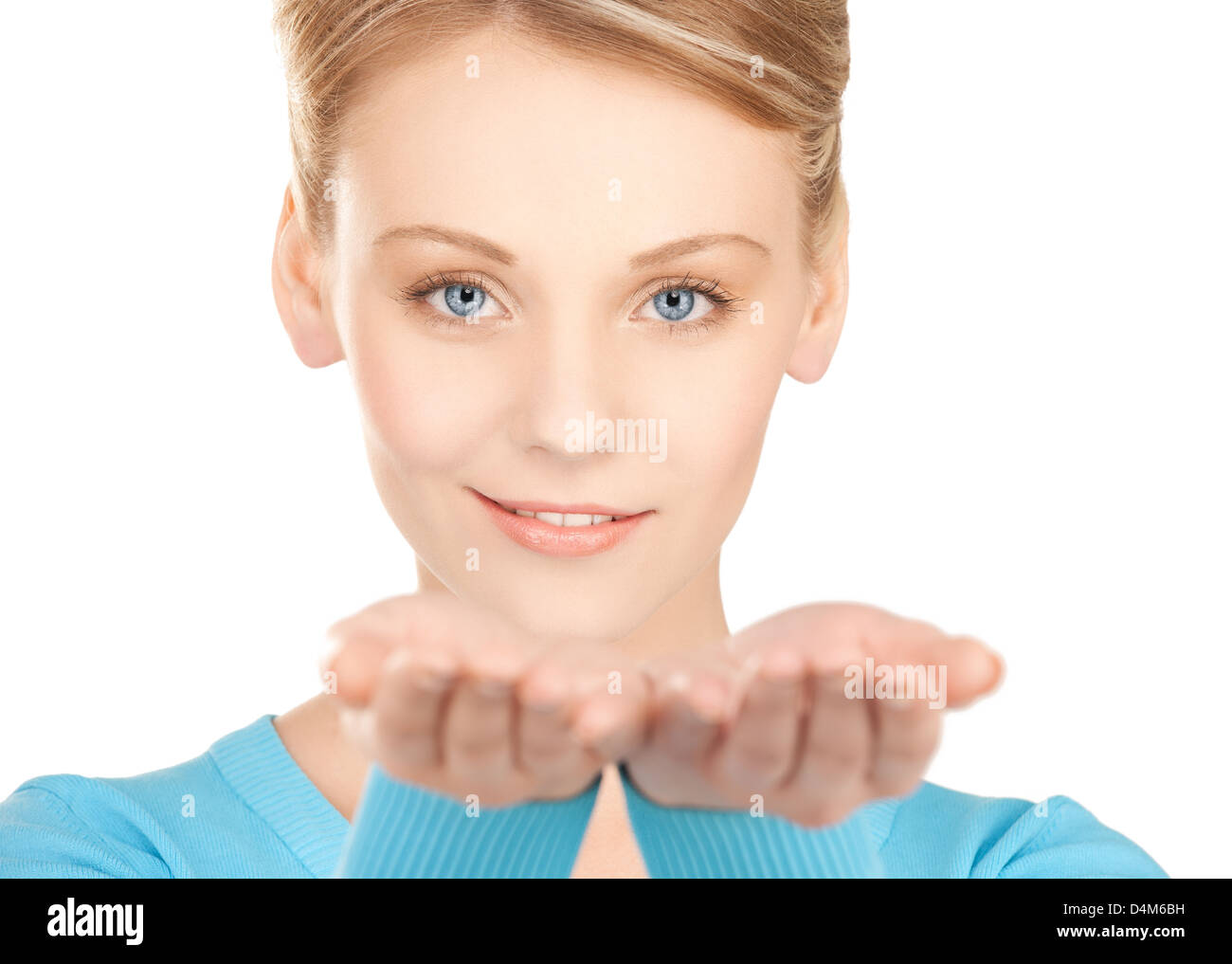 something on the palms Stock Photo - Alamy