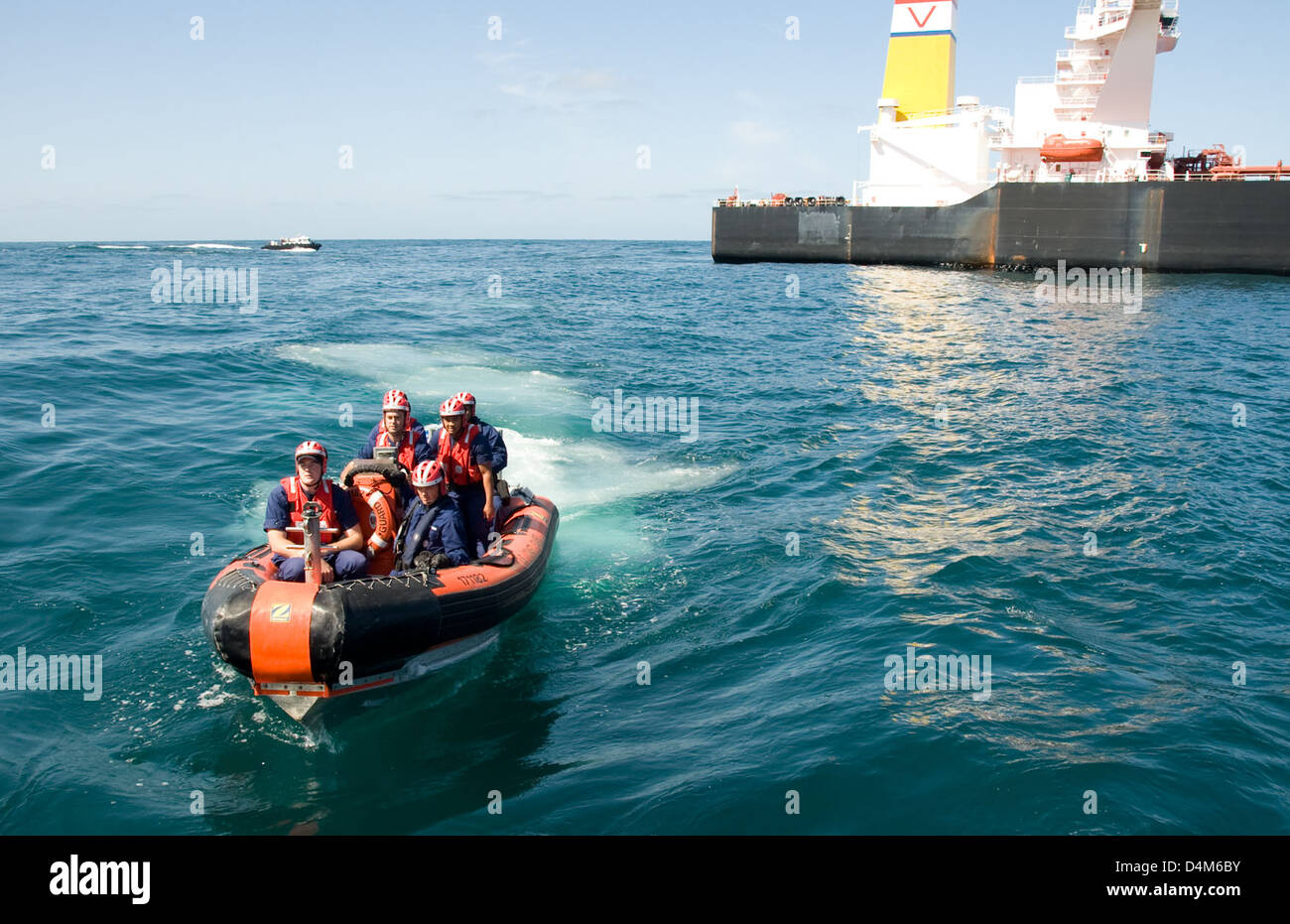 The Coast Guard Cutter Haddock in San Diego conducts a security ...