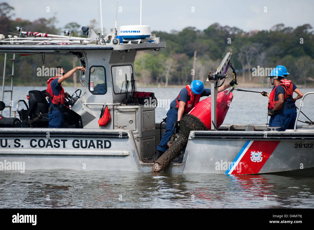 Coast guard crew works hi-res stock photography and images - Alamy
