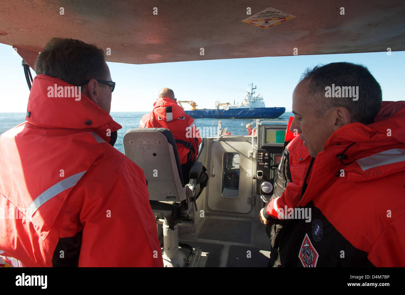 An assessment operation is conducted on the S.S. Montebello, a World ...