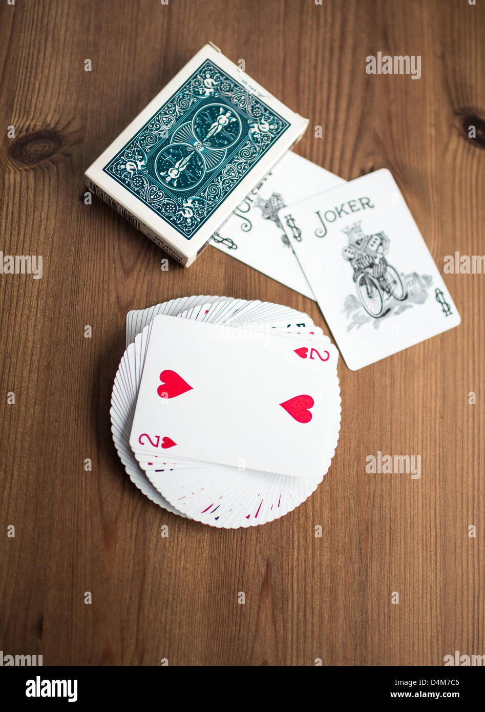 Playing card fan hi-res stock photography and images - Alamy
