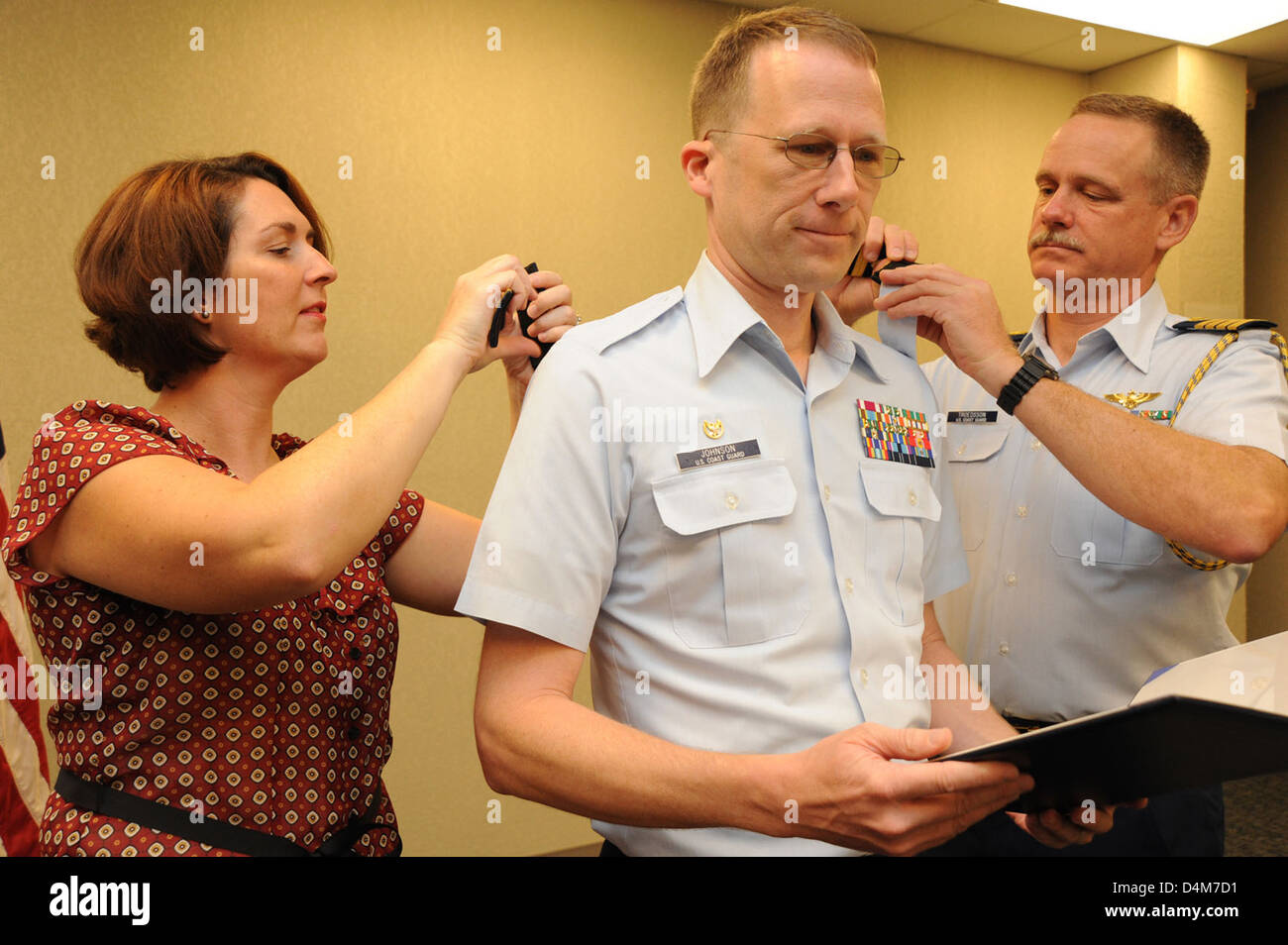 Promotion ceremony hi-res stock photography and images - Alamy