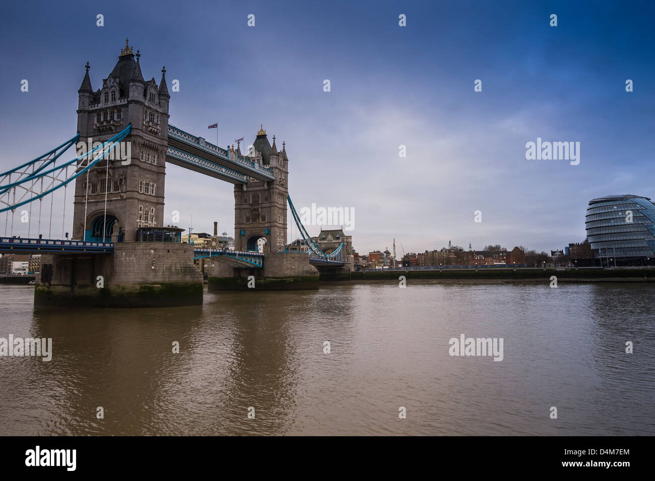 Tower Bridge and Mayor's Offices London England Stock Photo - Alamy