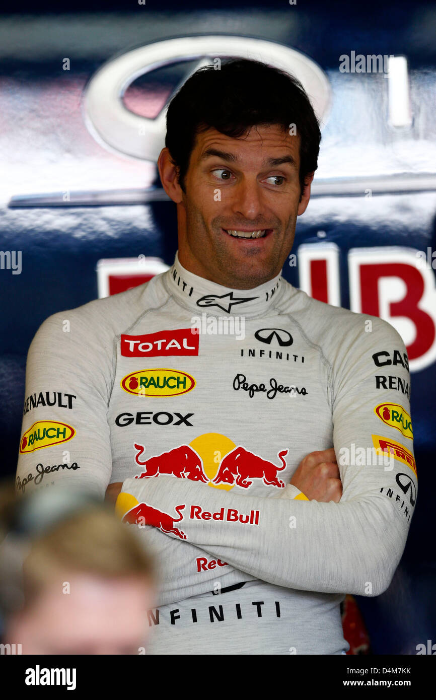 Mark webber formula 1 australia hi-res stock photography and images - Alamy