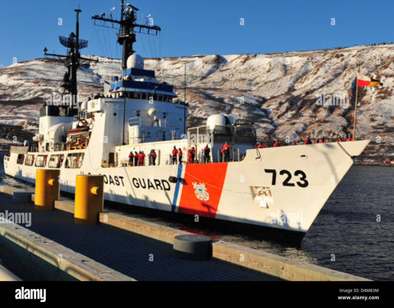 The Coast Guard Cutter Rush conducted a medical evacuation (MEDEVAC) in ...
