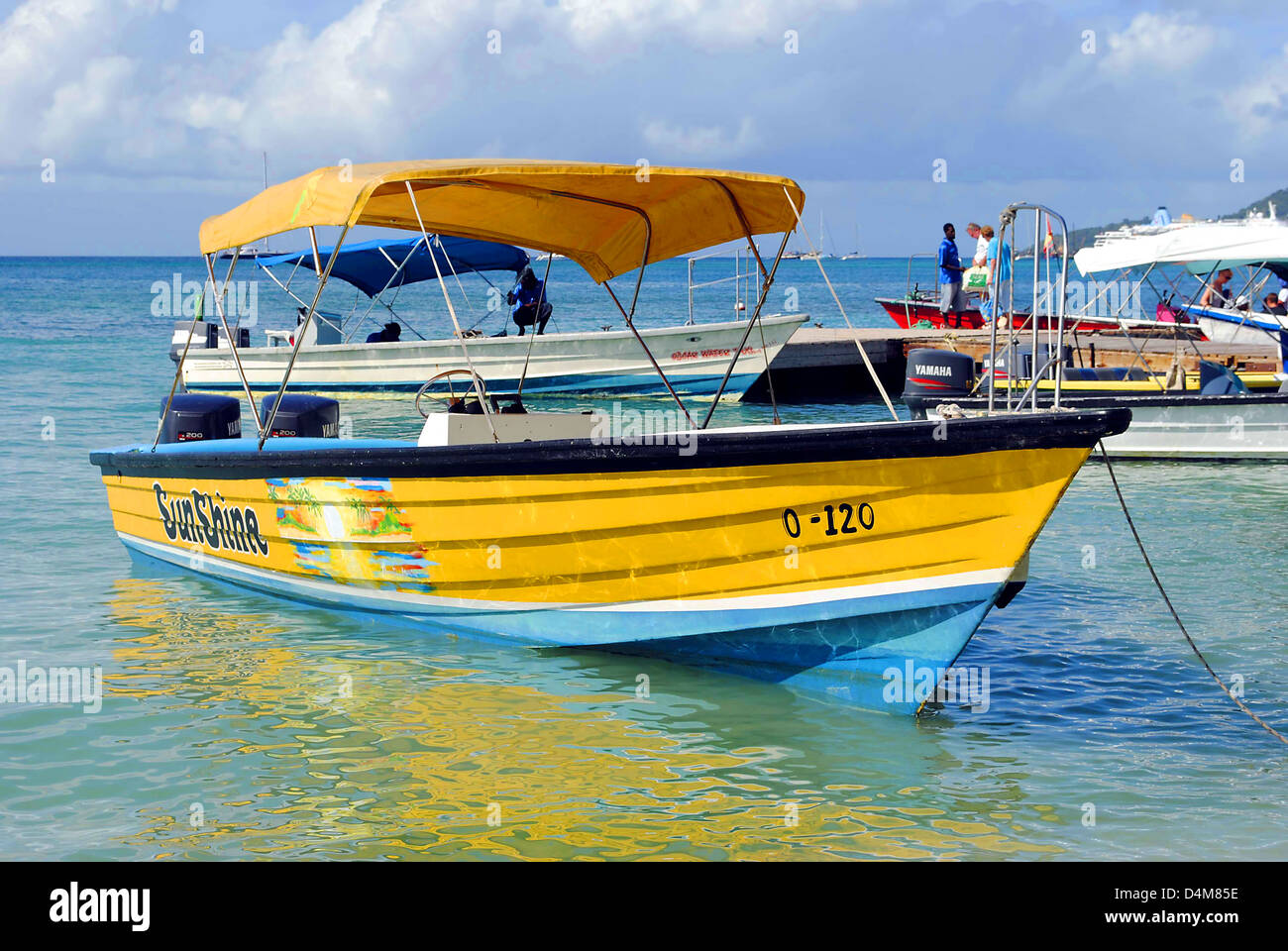 Boats in Granada Stock Photo - Alamy