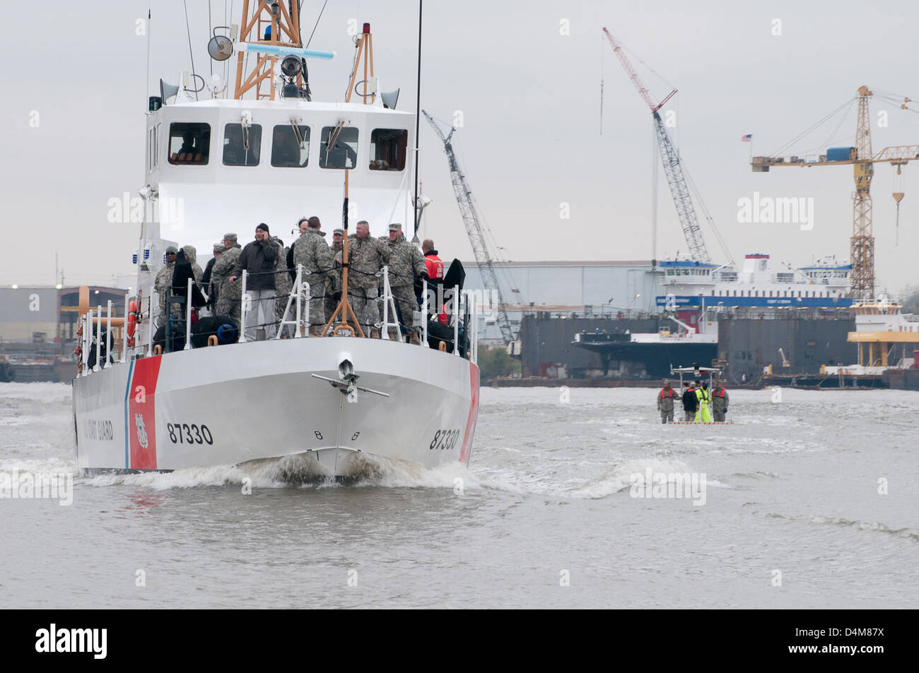 The Joint Task Force 71 (JTF-71) tours the Houston Ship Channel to ...